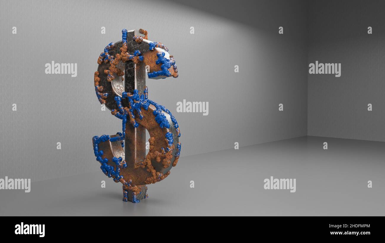 rusty, dollar, crisis, rusted, american money, dollars Stock Photo - Alamy