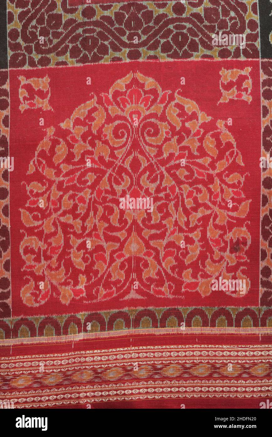 Sari pattern hi-res stock photography and images - Alamy