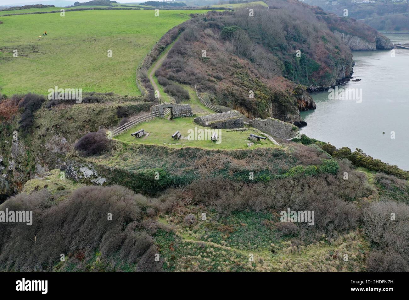 Hill fort aerial hi-res stock photography and images - Alamy
