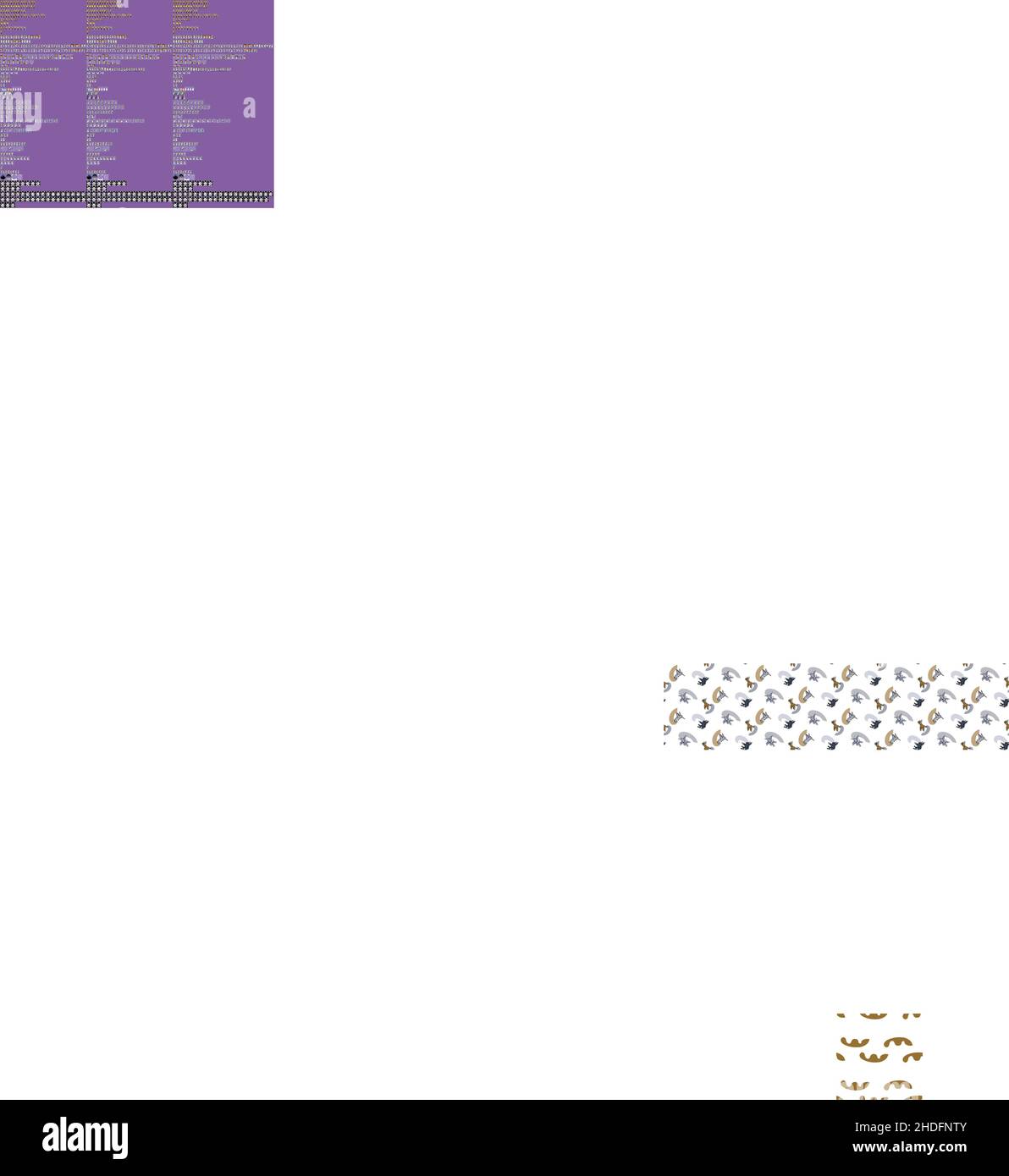 Abstract playful masculine humming bird border. Seamless modern simple ...