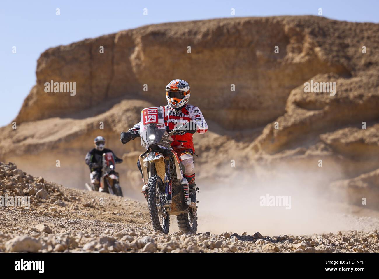 129 Gaits David (fra), Happyness Racing JBS Moto, KTM 450 Rally, Moto ...