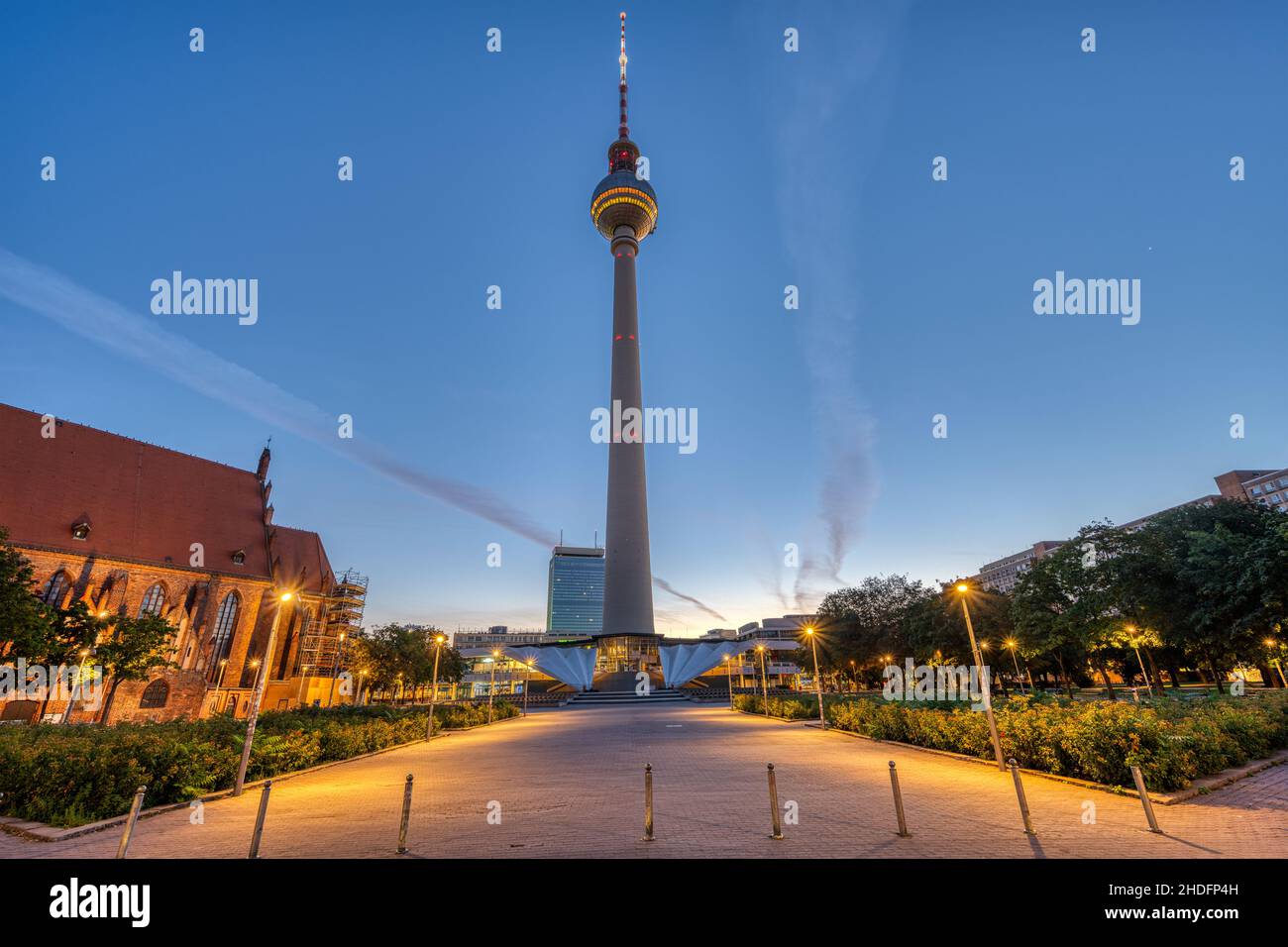 berlin, television tower, television towers Stock Photo - Alamy