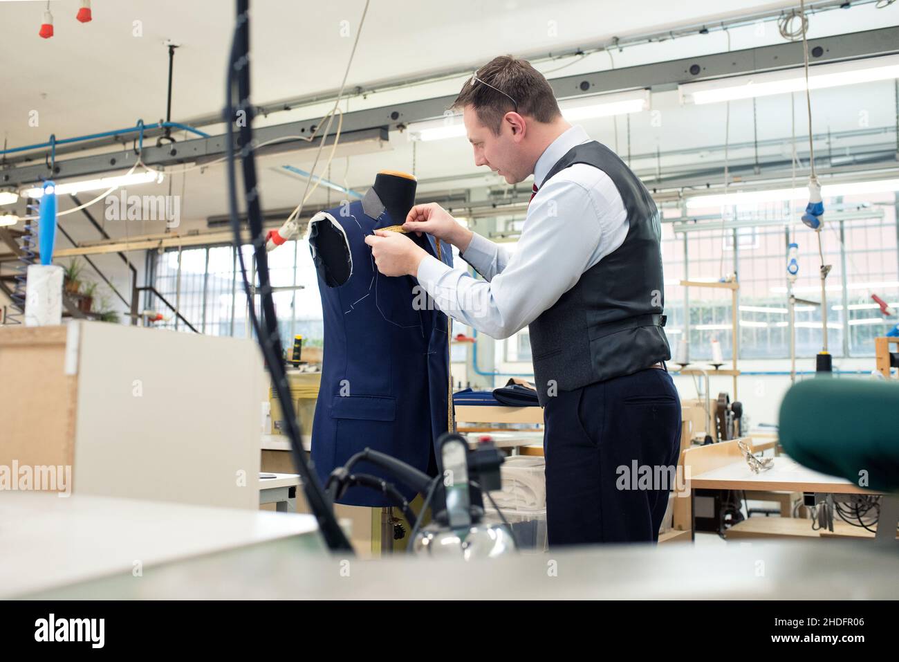 tailoring, manufacturing, garment, tailor, garments Stock Photo - Alamy