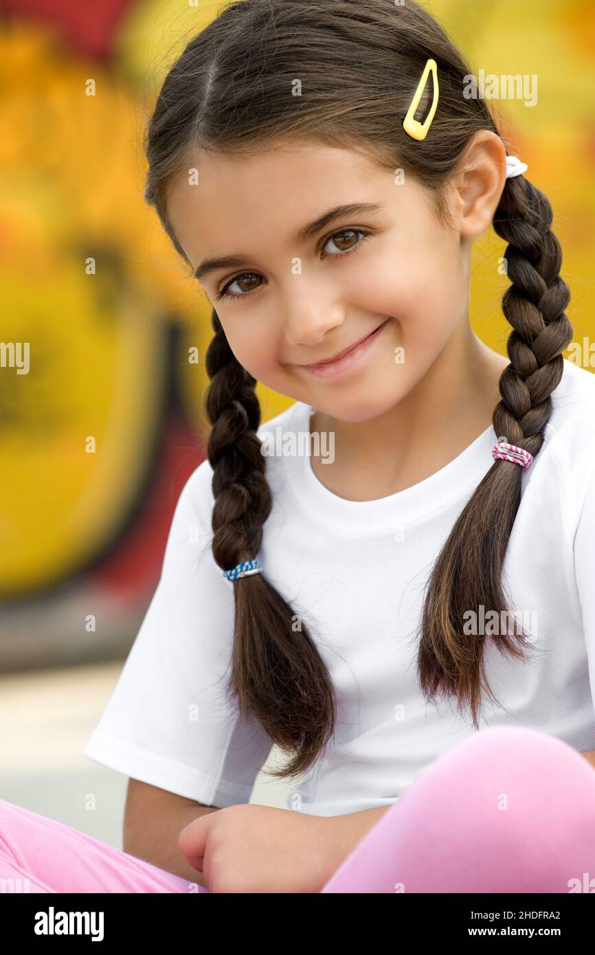 girl, hairstyle, braids, girls, hair, hairs, hairstyles Stock Photo - Alamy