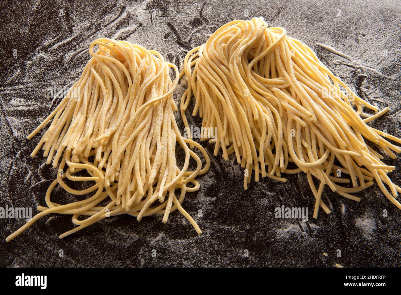 spaghetti, home made, spaghettis, home mades Stock Photo - Alamy