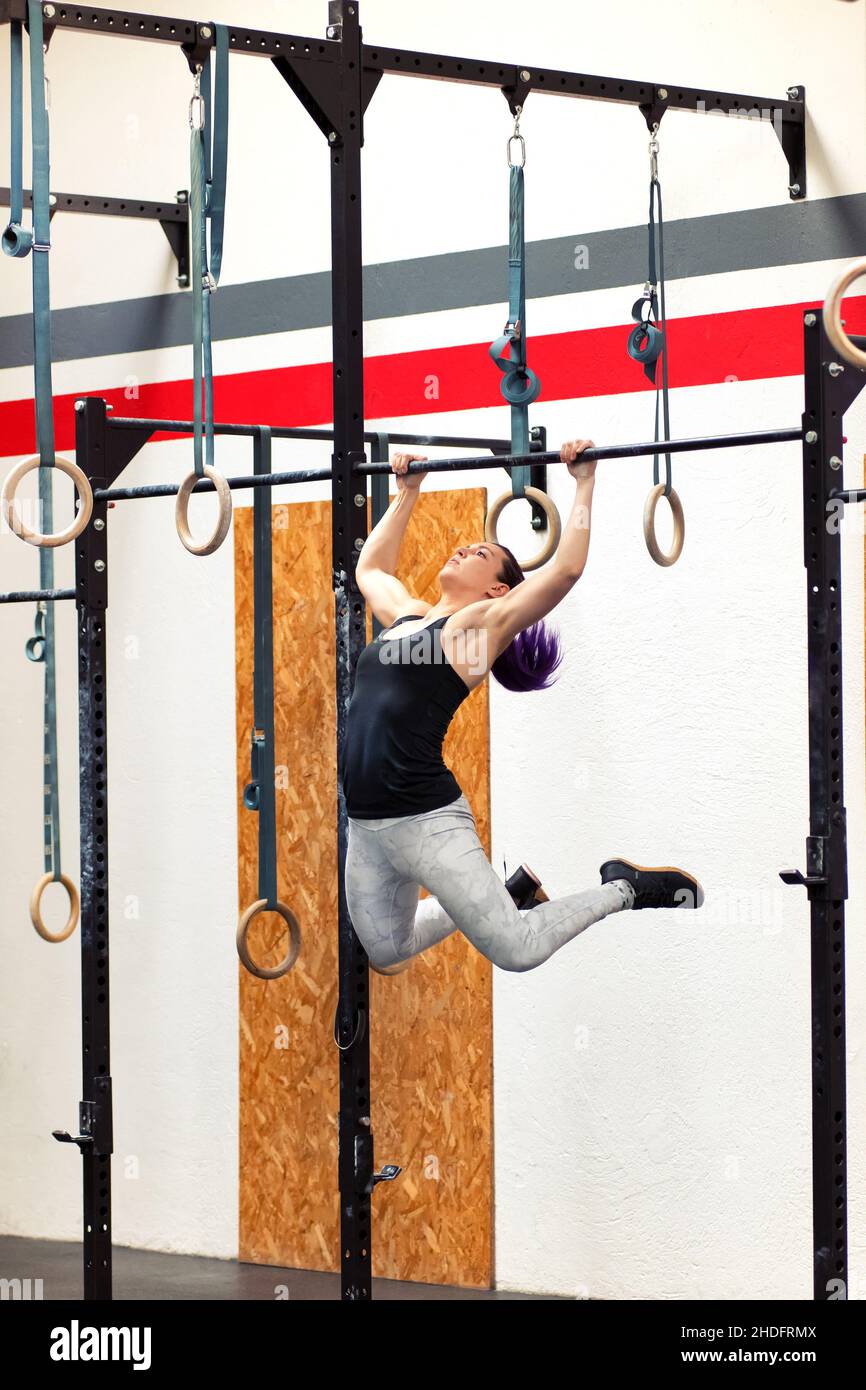 weightlifting, pull up, crossfit, pull-ups Stock Photo - Alamy