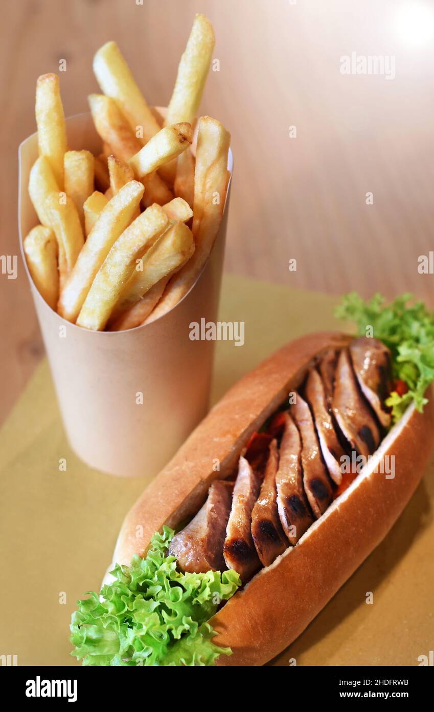 fast food, french fries, sandwich, fastfood, pommes, sandwichs Stock ...