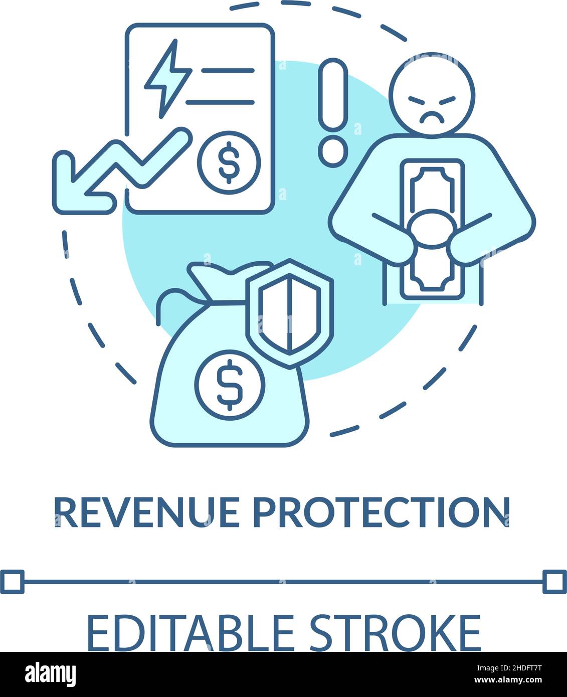 Revenue protection Stock Vector Images - Alamy
