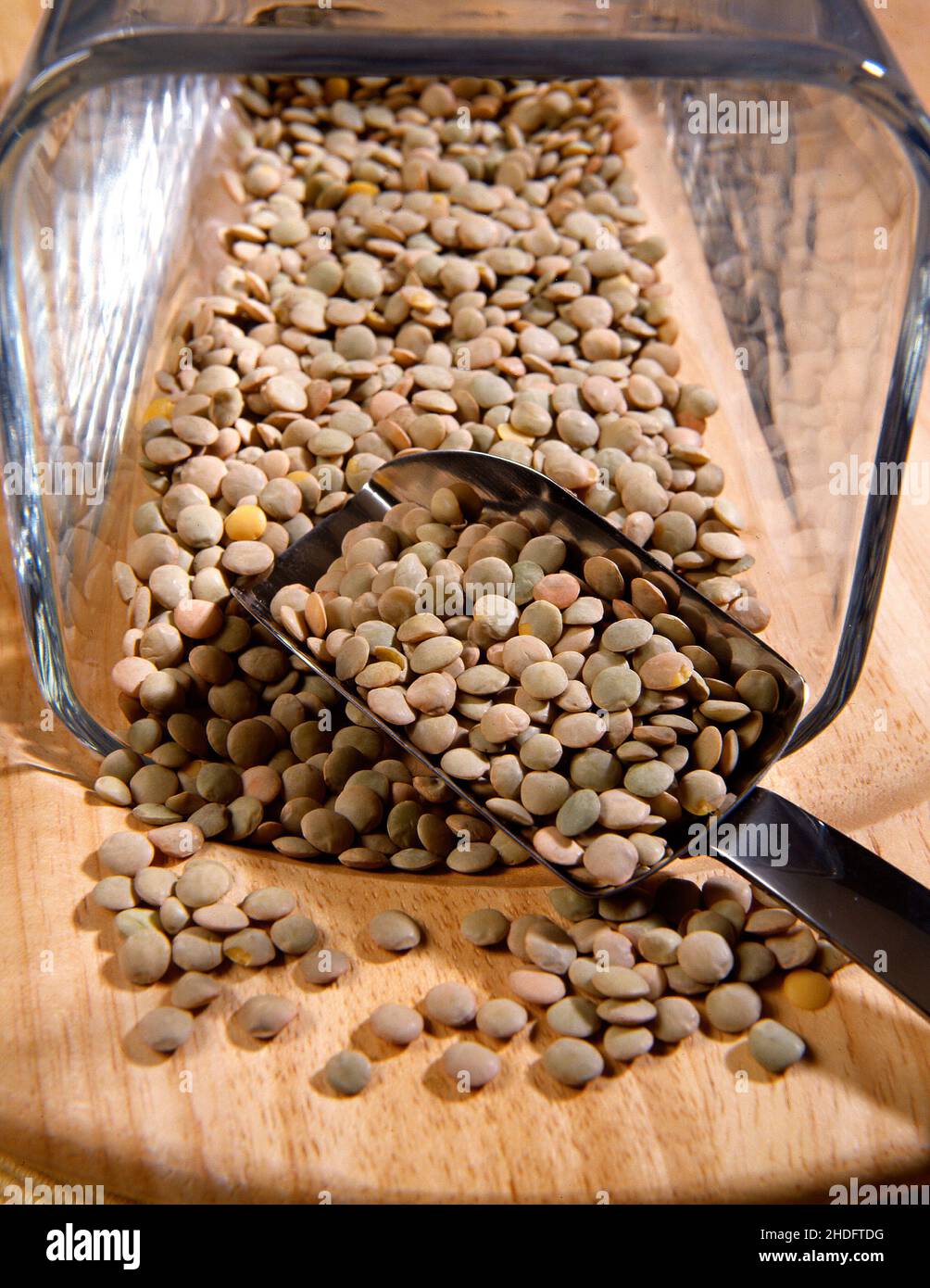 lentil, glass containers, lentils, glass container Stock Photo - Alamy
