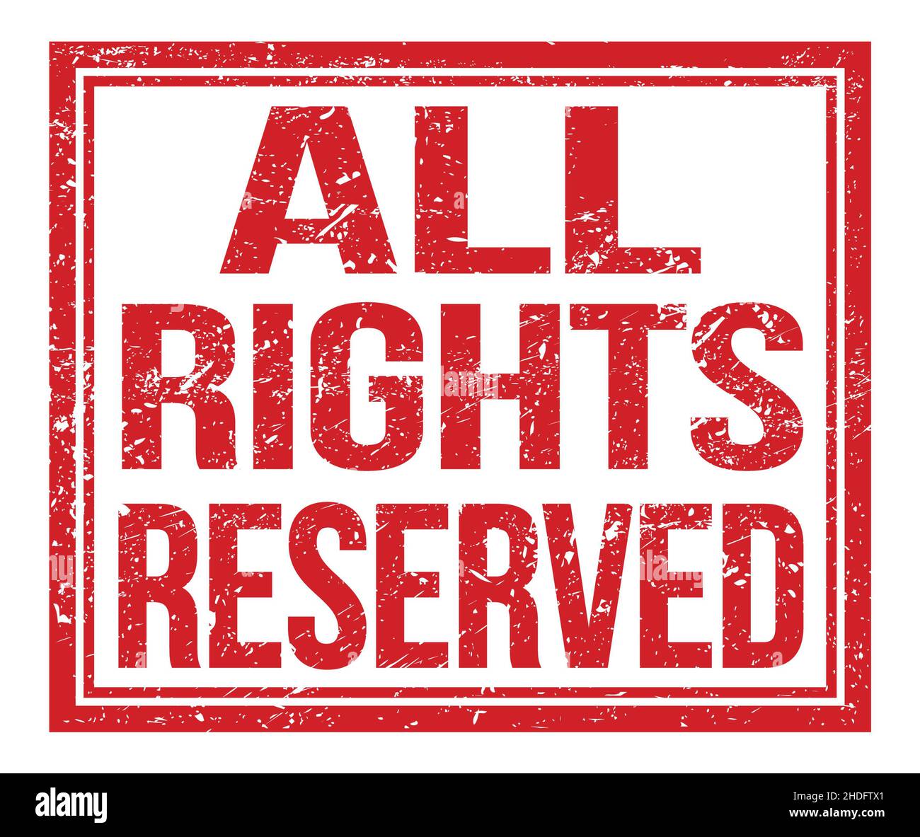 Sign rights reserved hi-res stock photography and images - Alamy
