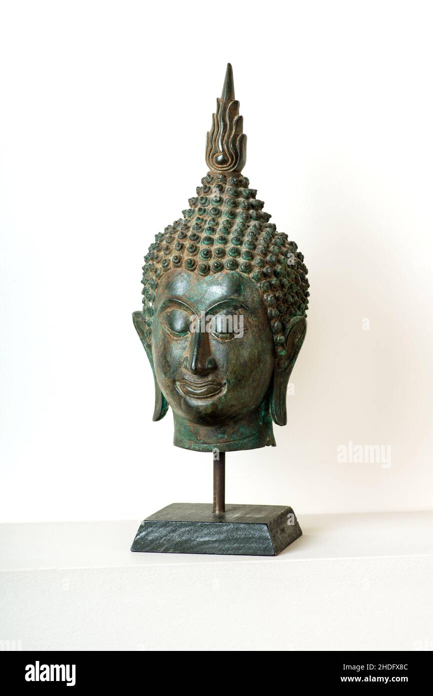 decoration, buddha head, decorations, buddha heads Stock Photo - Alamy