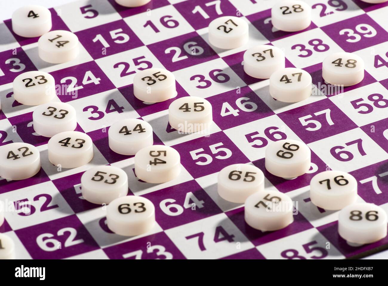 Bingo game horizontal hi-res stock photography and images - Alamy