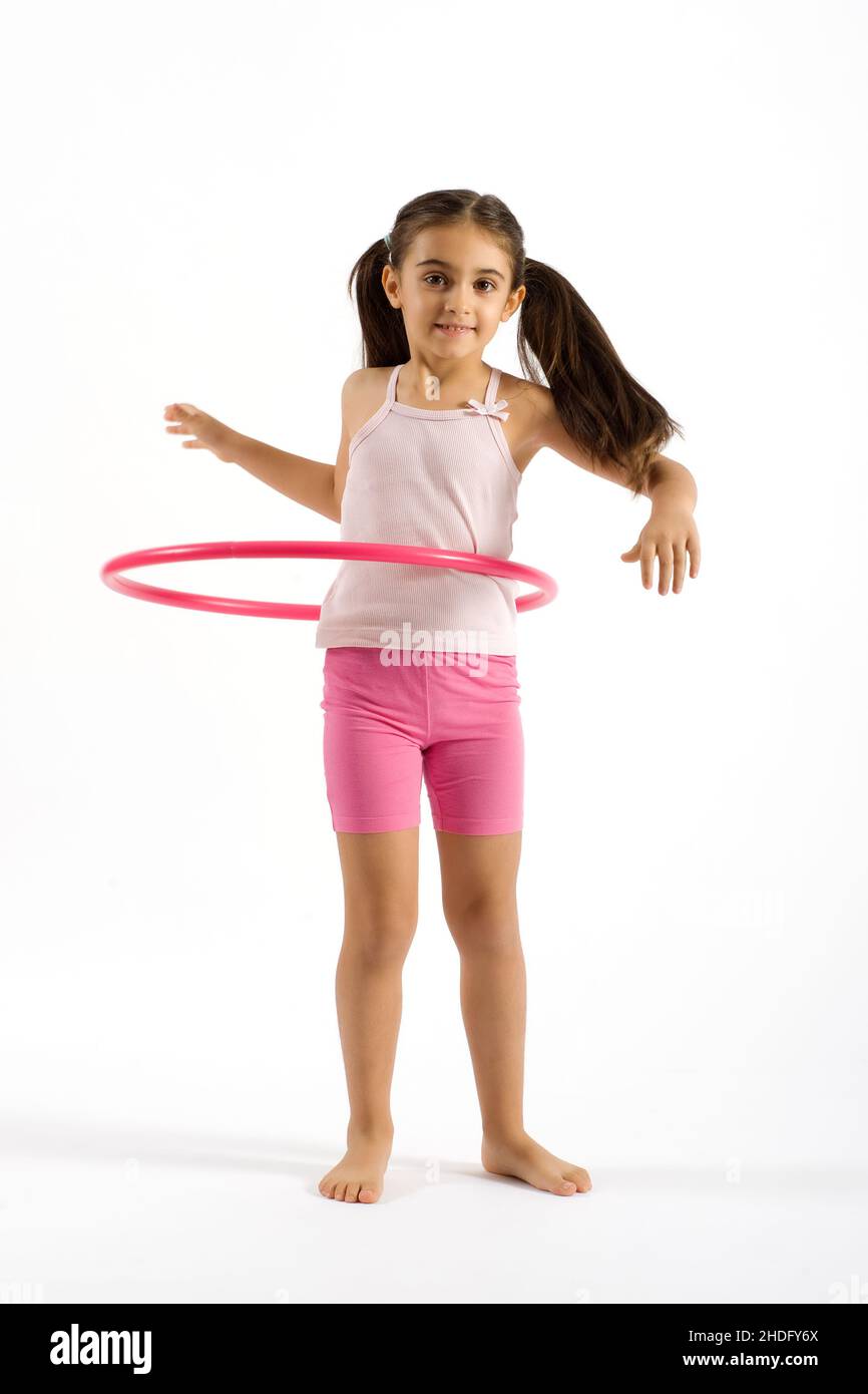 girl, childhood, tire, hula hoop, girls, childhoods, children, kid ...