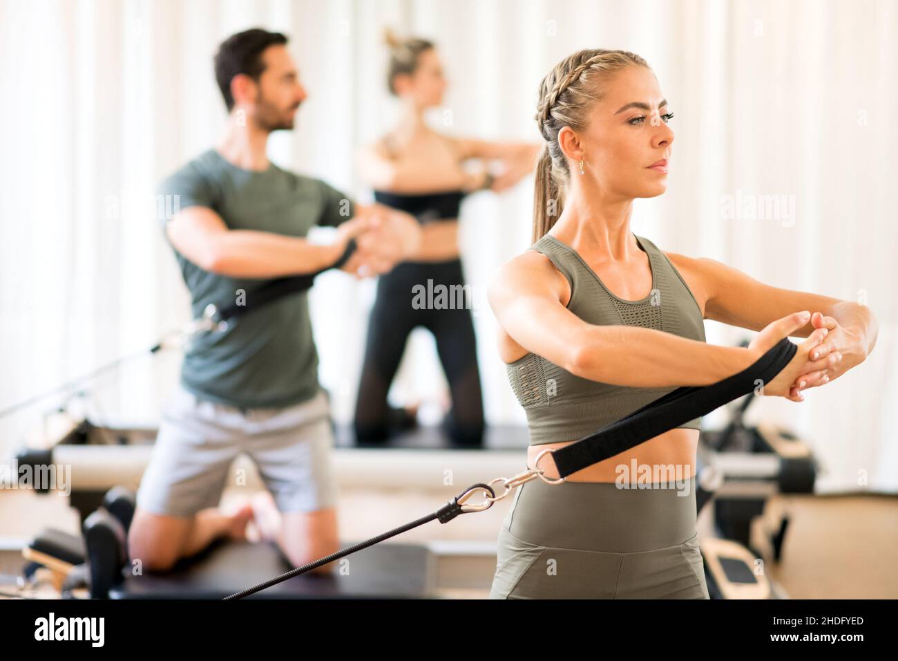 fitness, pilates, workout, workouts Stock Photo - Alamy