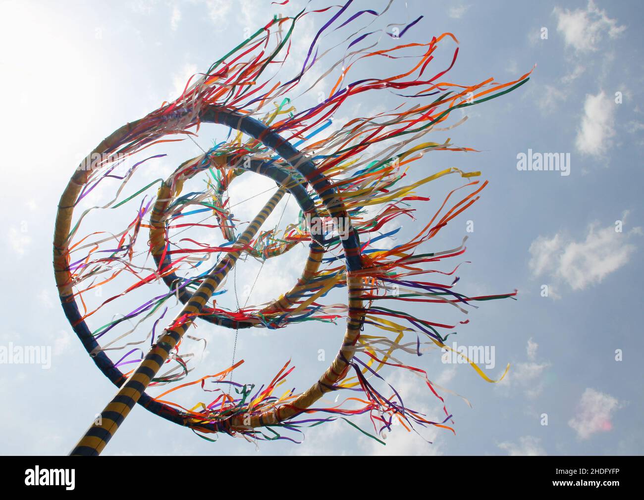 Maypole with sun hi-res stock photography and images - Alamy