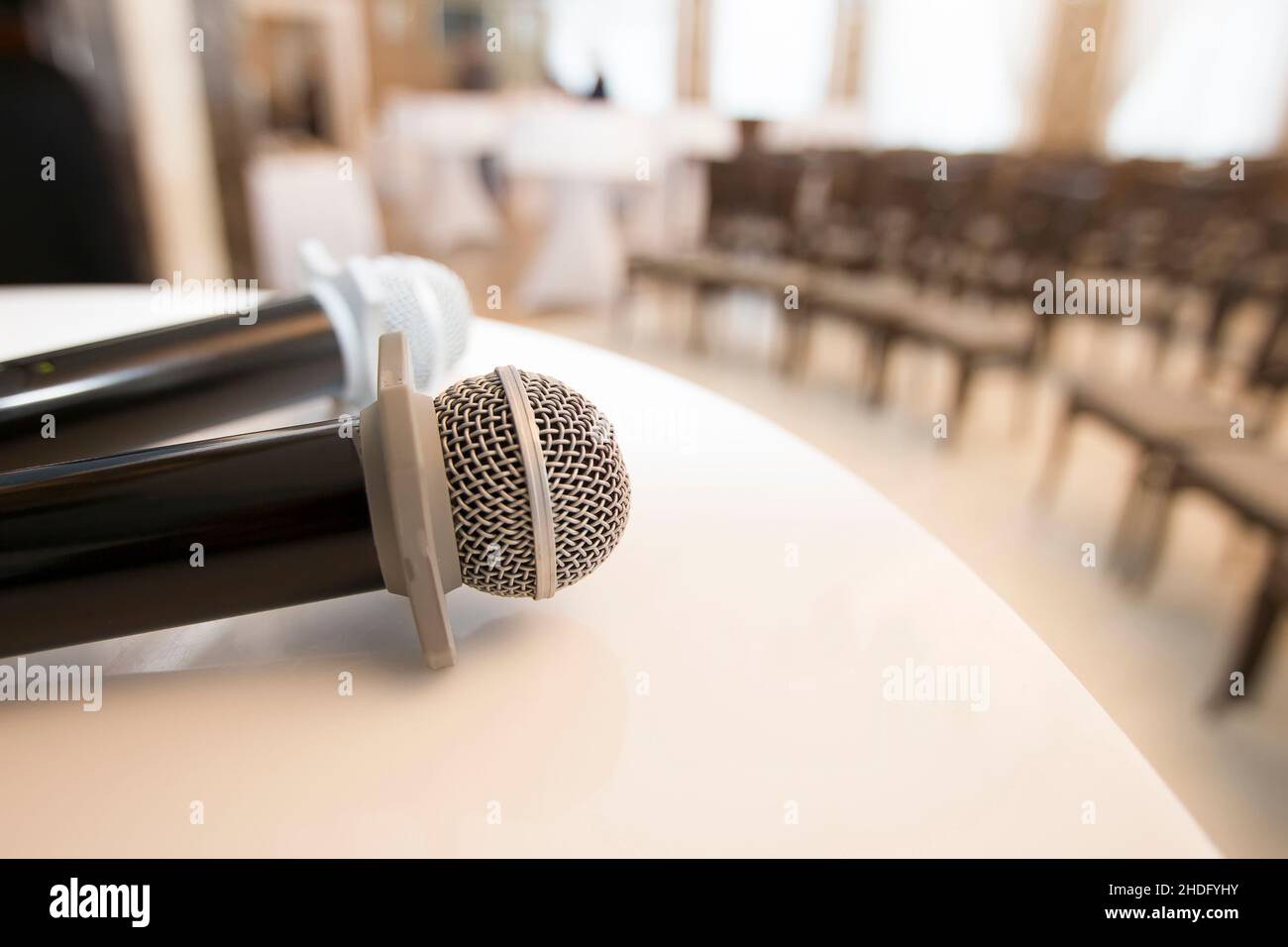 Speech microphones hi-res stock photography and images - Alamy