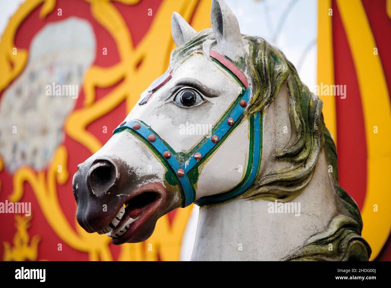 funfair, carousel horse, fairgrounds, carousel horses Stock Photo - Alamy