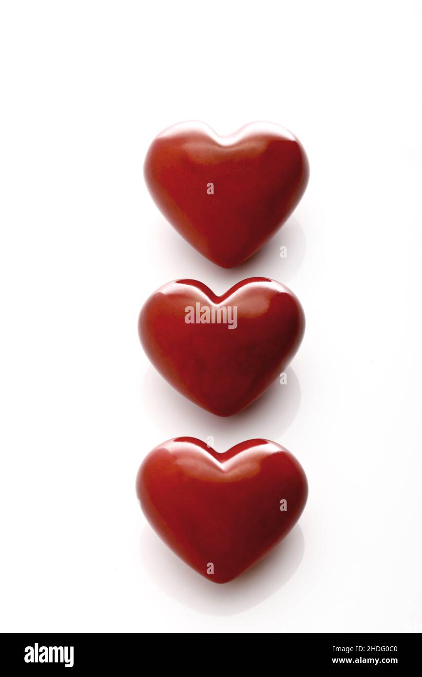 Hearts in rows hi-res stock photography and images - Alamy