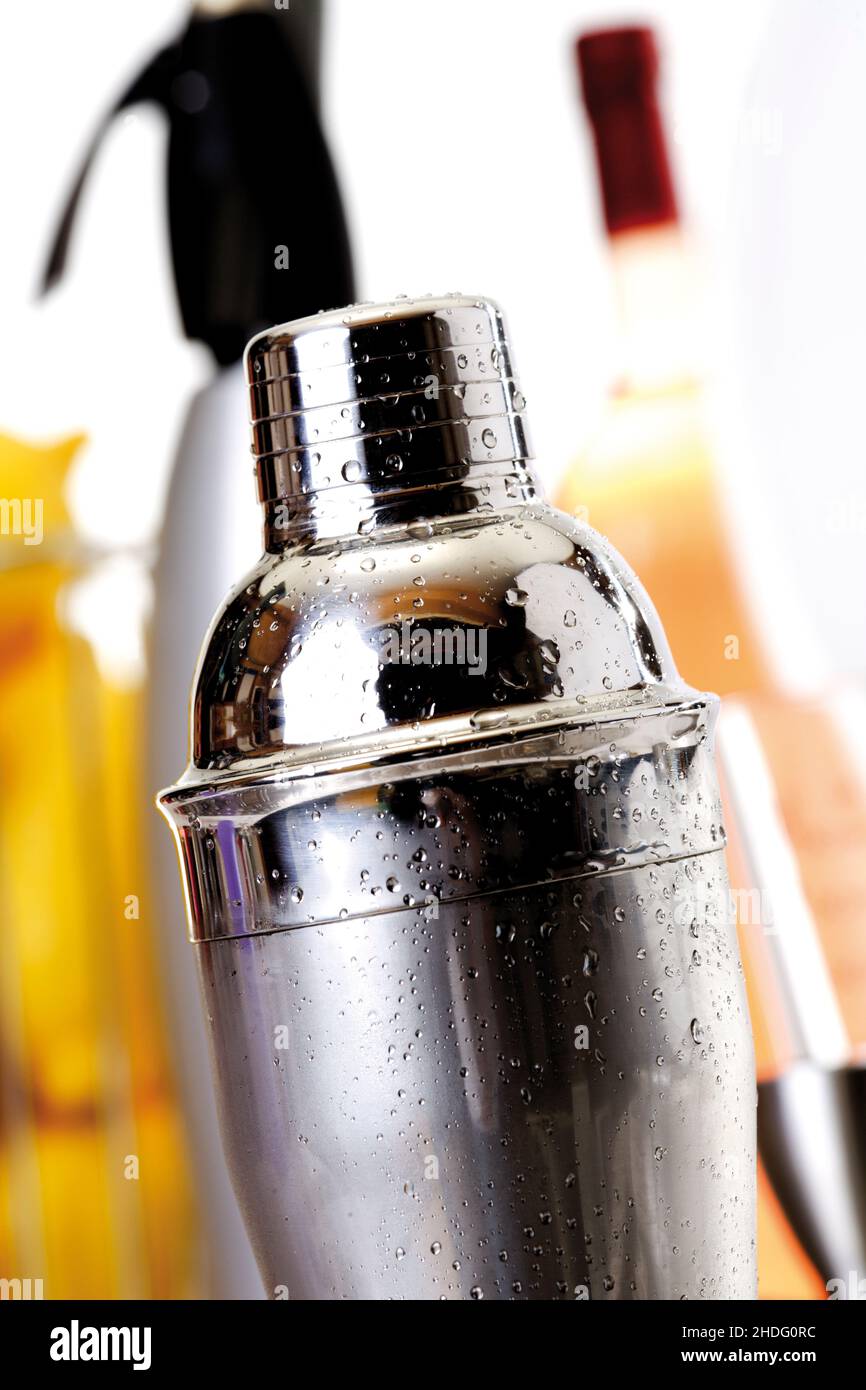 bar counter, shaker, bar counters, shakers Stock Photo - Alamy