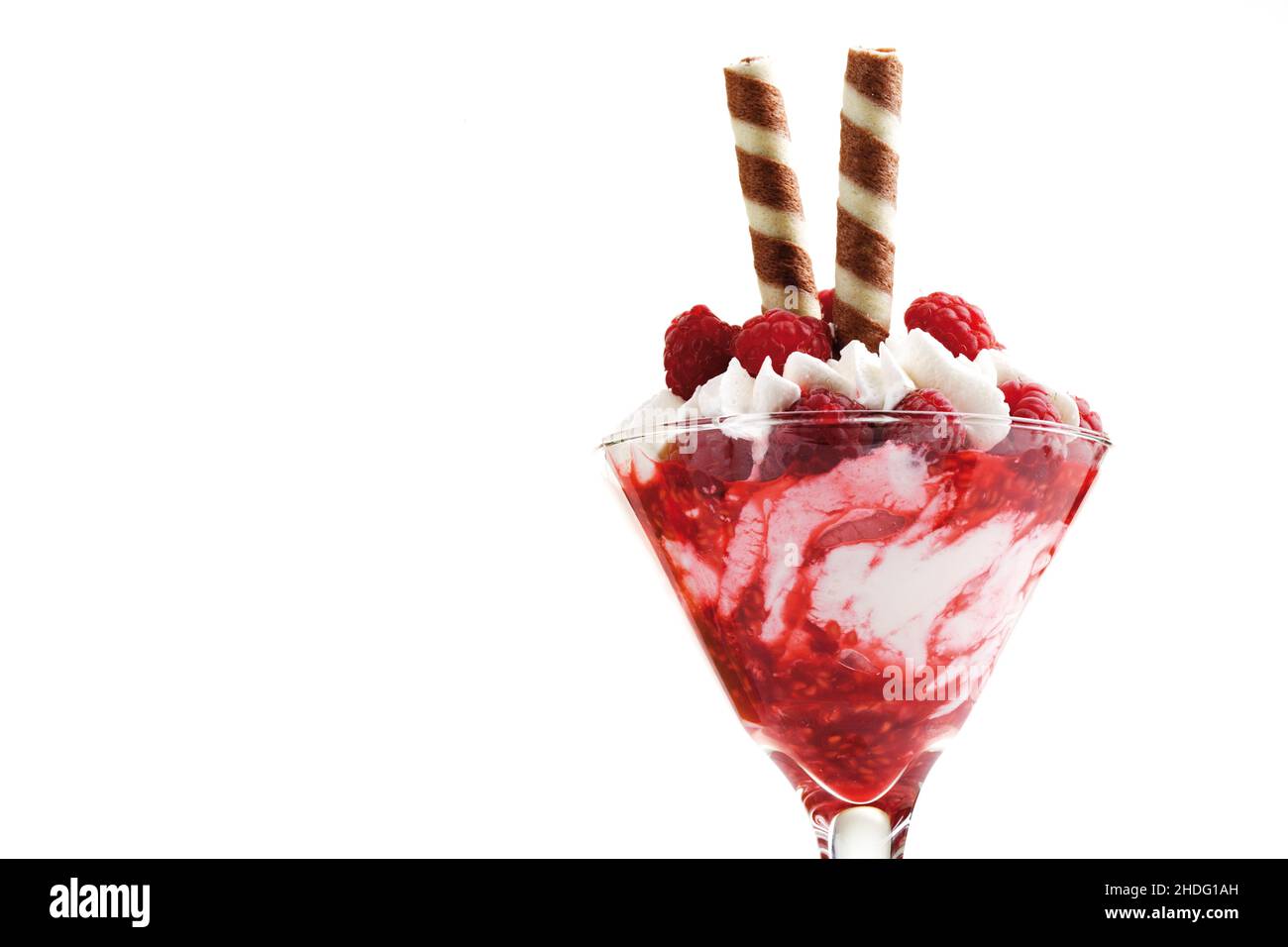 dessert, ice cream sundae, raspberry dessert, fruit cup, desserts, ice ...