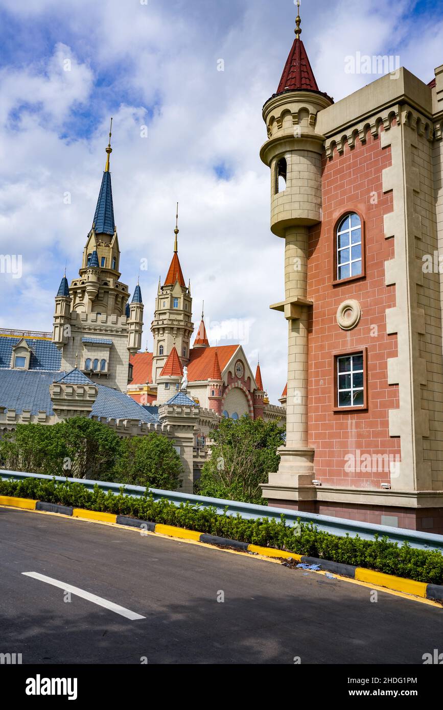 Ancient high rise building gothic architecture hi-res stock photography ...