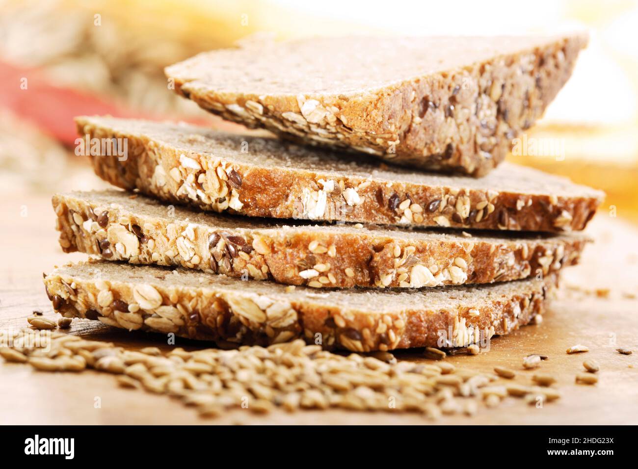 wholemeal bread, wholemeal breads Stock Photo - Alamy