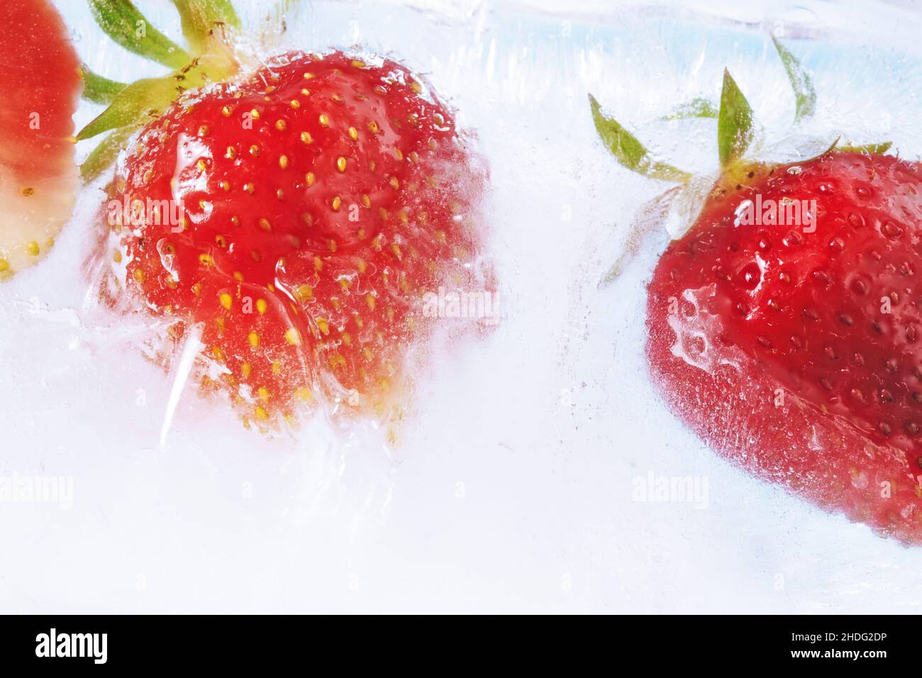 frozen, strawberries, frozens, strawberry Stock Photo - Alamy