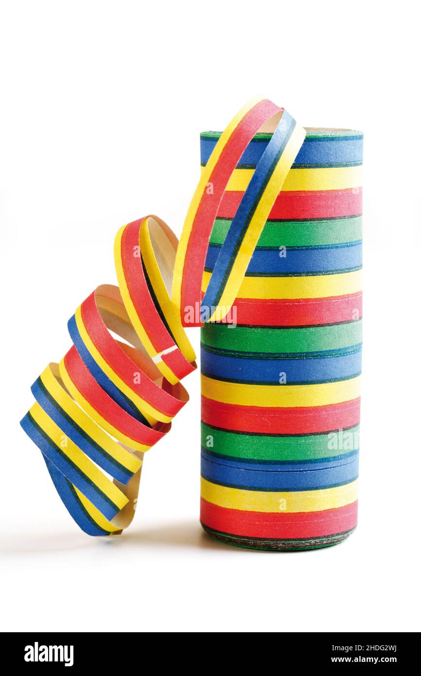 streamer, party decoration, streamers, party decorations Stock Photo ...