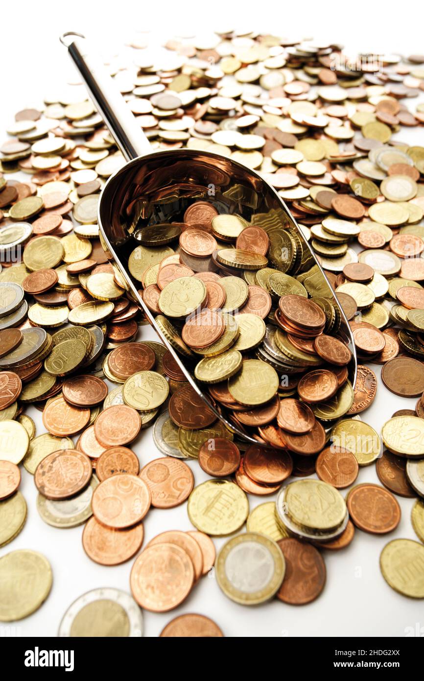 Change cash coins conversion hi-res stock photography and images - Alamy