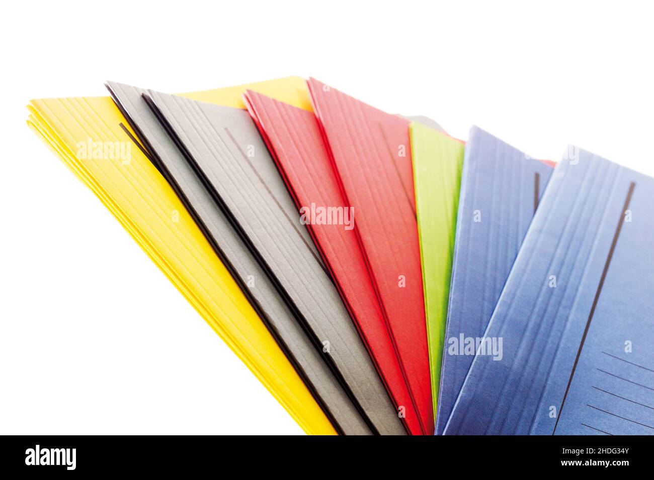 office utensils, collecting folder Stock Photo - Alamy