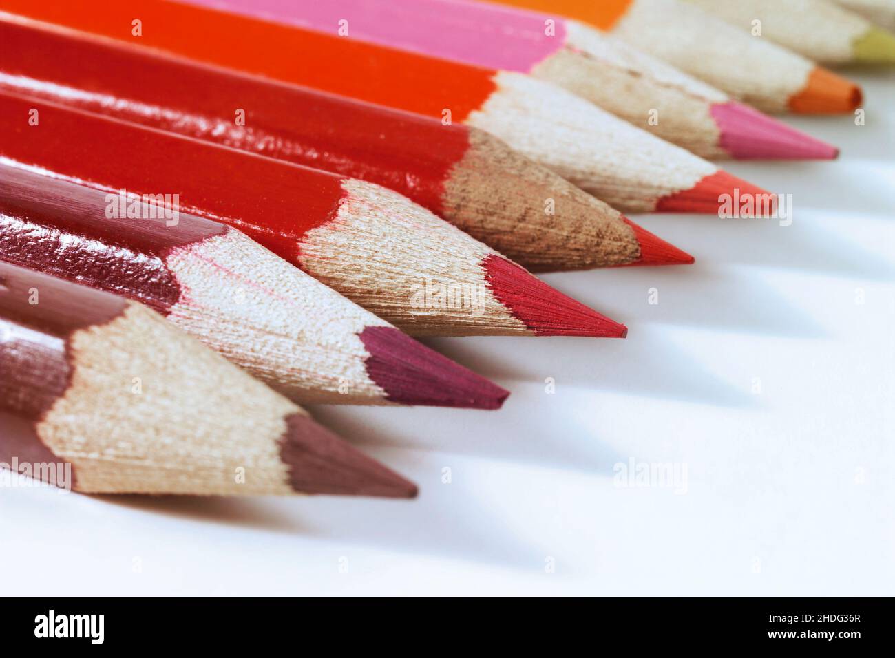 crayon, red, crayons, reds Stock Photo - Alamy