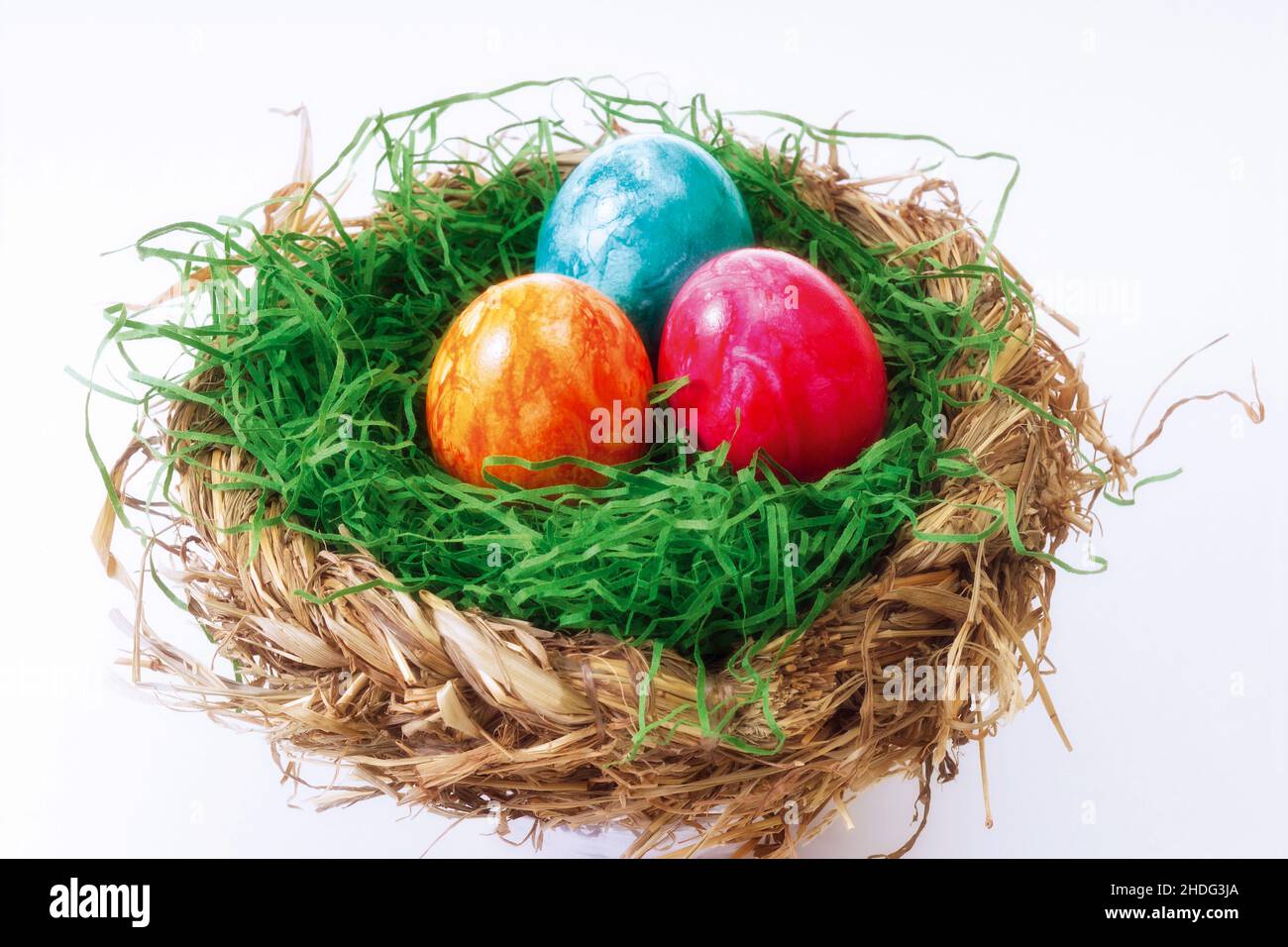 easter egg, easter nest, easter eggs, easters Stock Photo - Alamy