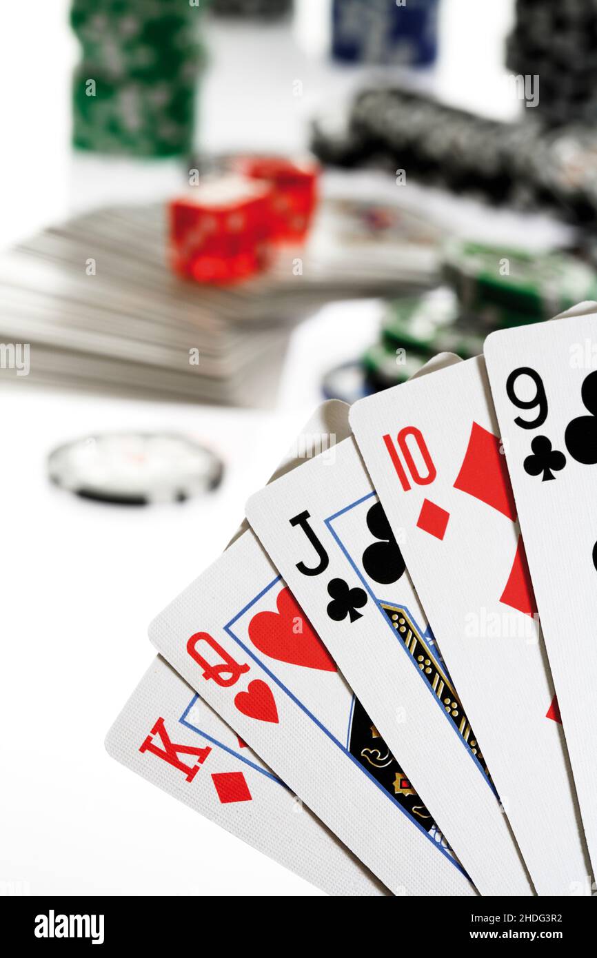 Playing cards order hi-res stock photography and images - Alamy