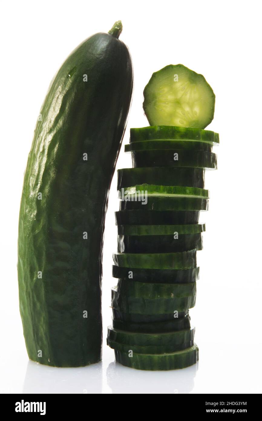 cucumber, cucumber slices, cucumbers, cucumber slice Stock Photo - Alamy