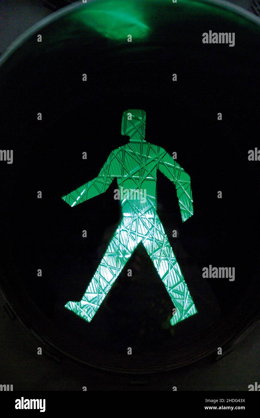 green, ampel male, signal, greens, ampelmännchens, signals Stock Photo ...