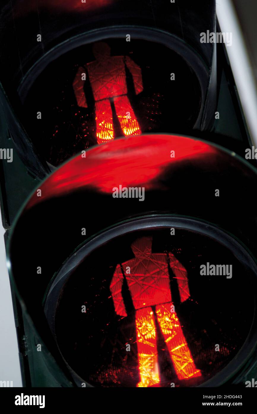 red, ampel male, warning signal, reds, ampelmännchens, warning signals ...
