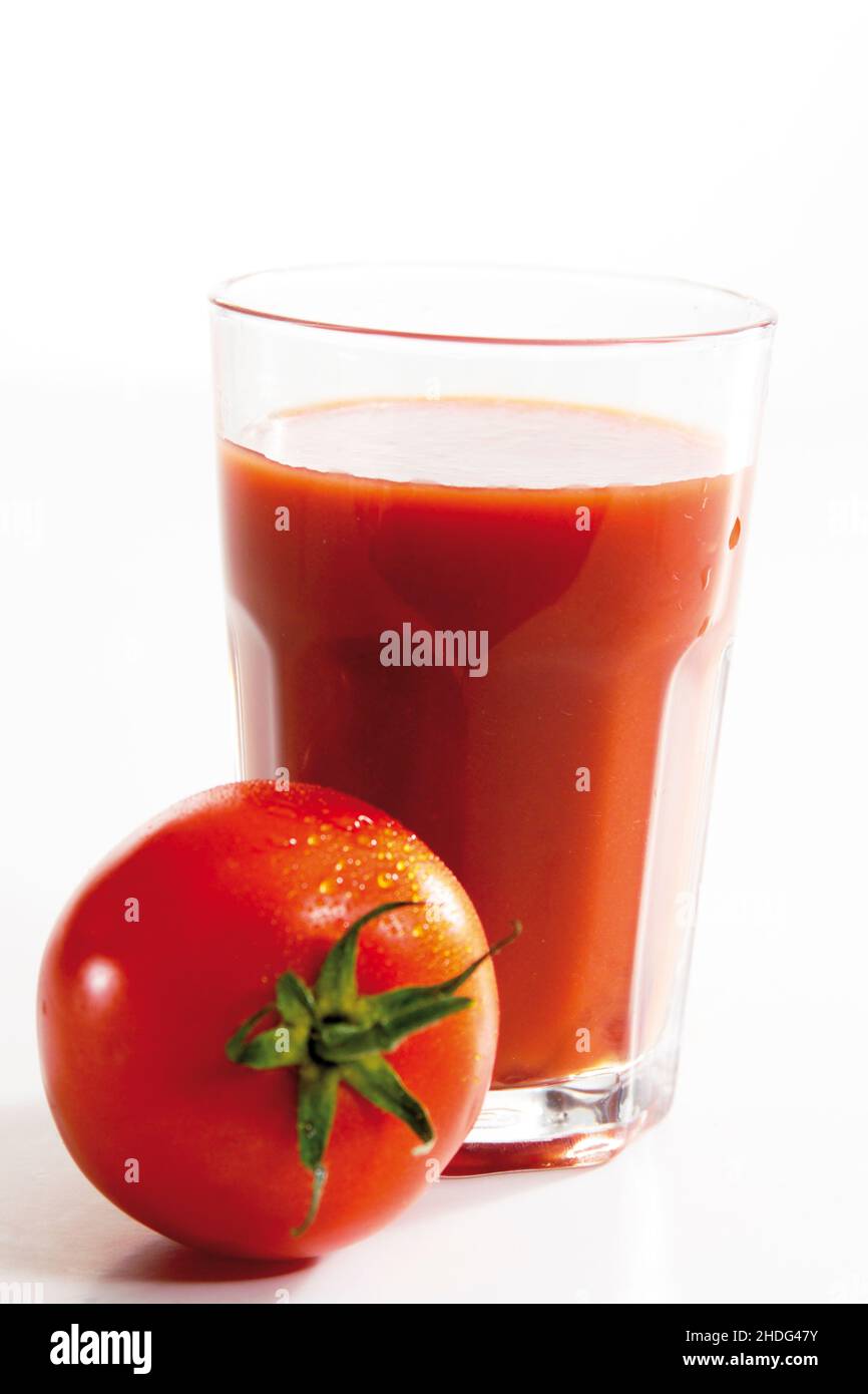 tomato juice, tomato juices Stock Photo - Alamy