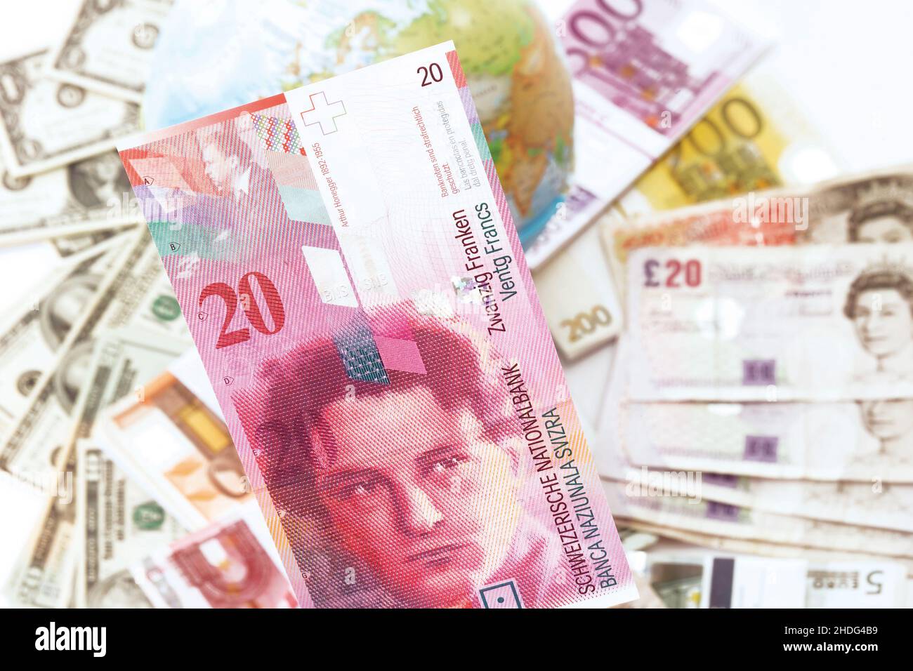 banknote, swiss franc, exchange rate, banknotes, paper currency, swiss ...
