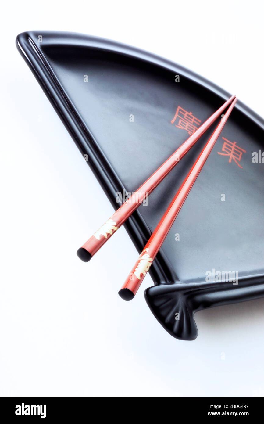 chopsticks, sushi plate, chopstick, sushi plates Stock Photo - Alamy