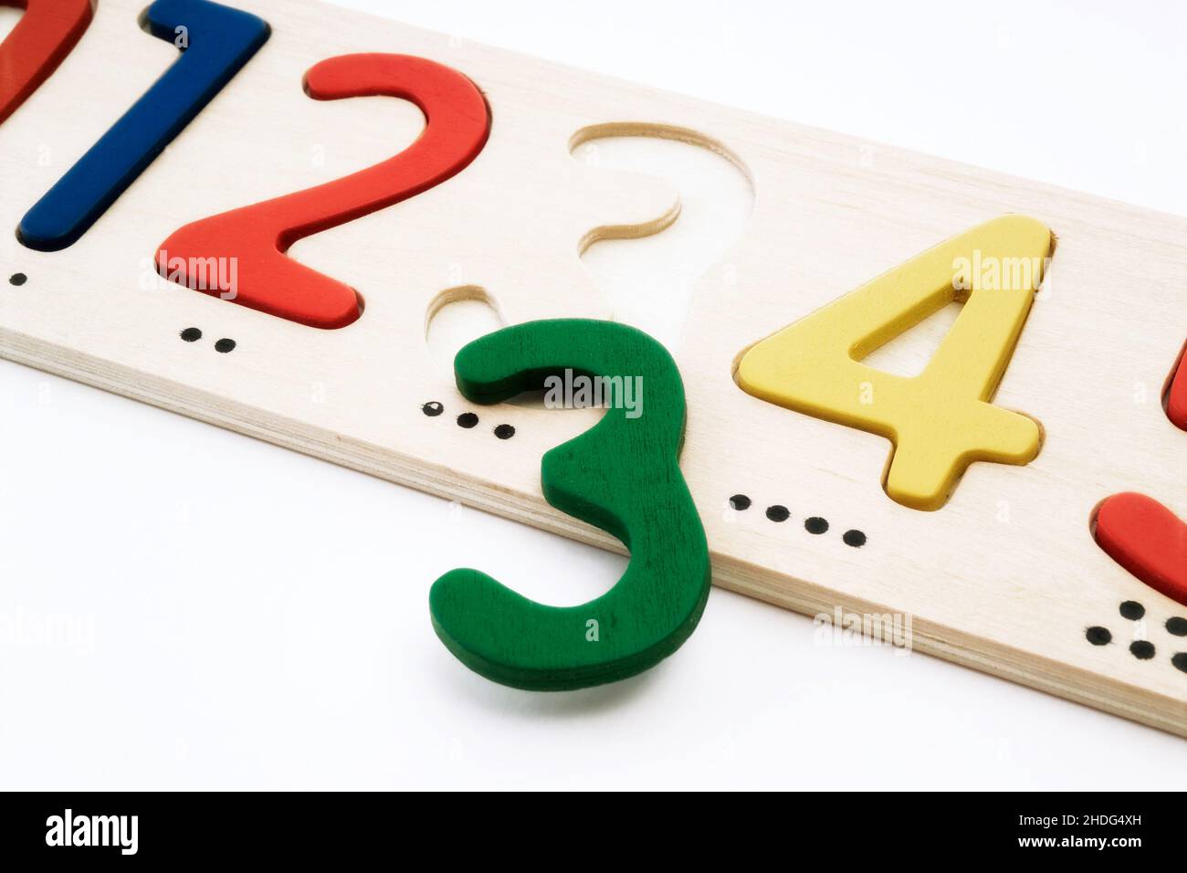 Numbers in colors hi-res stock photography and images - Alamy