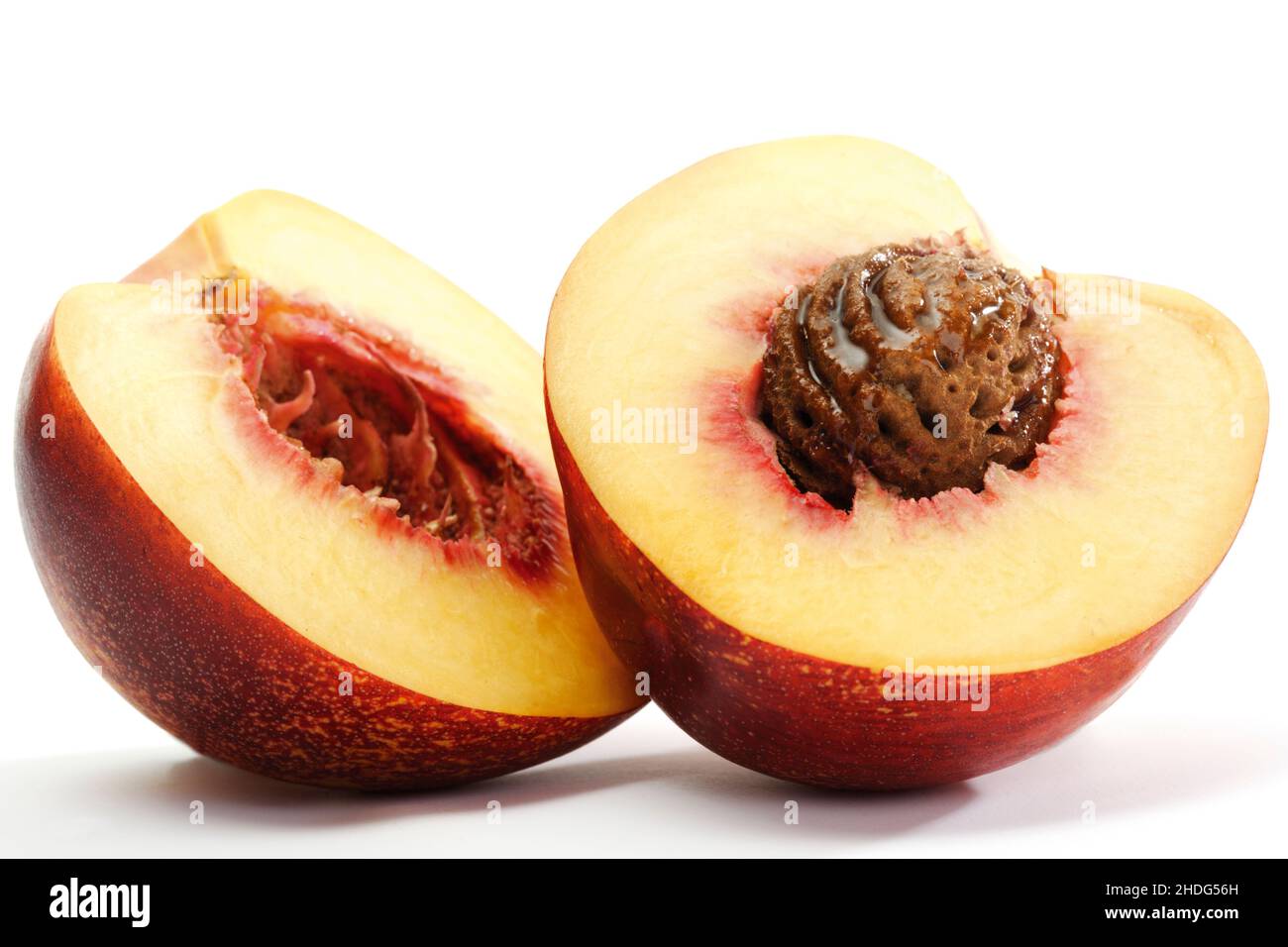 Nectarine pit hi-res stock photography and images - Alamy