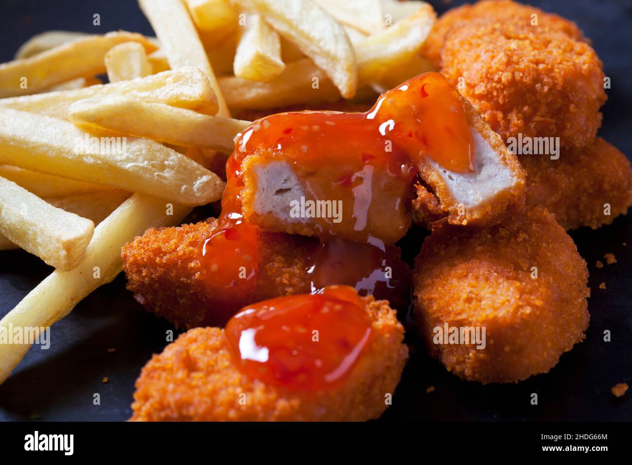 fast food, finger food, chicken nuggets, fastfood, finger foods Stock ...