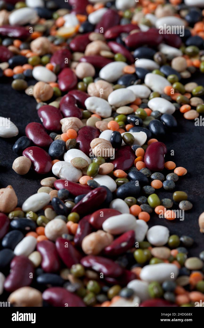 mixed, legume, mixeds, legumes Stock Photo - Alamy