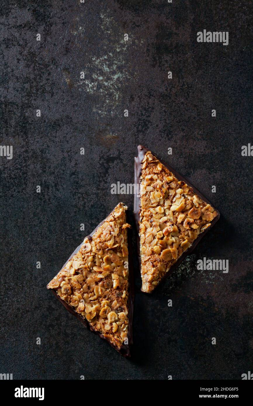 Nut pastry triangles hi-res stock photography and images - Alamy