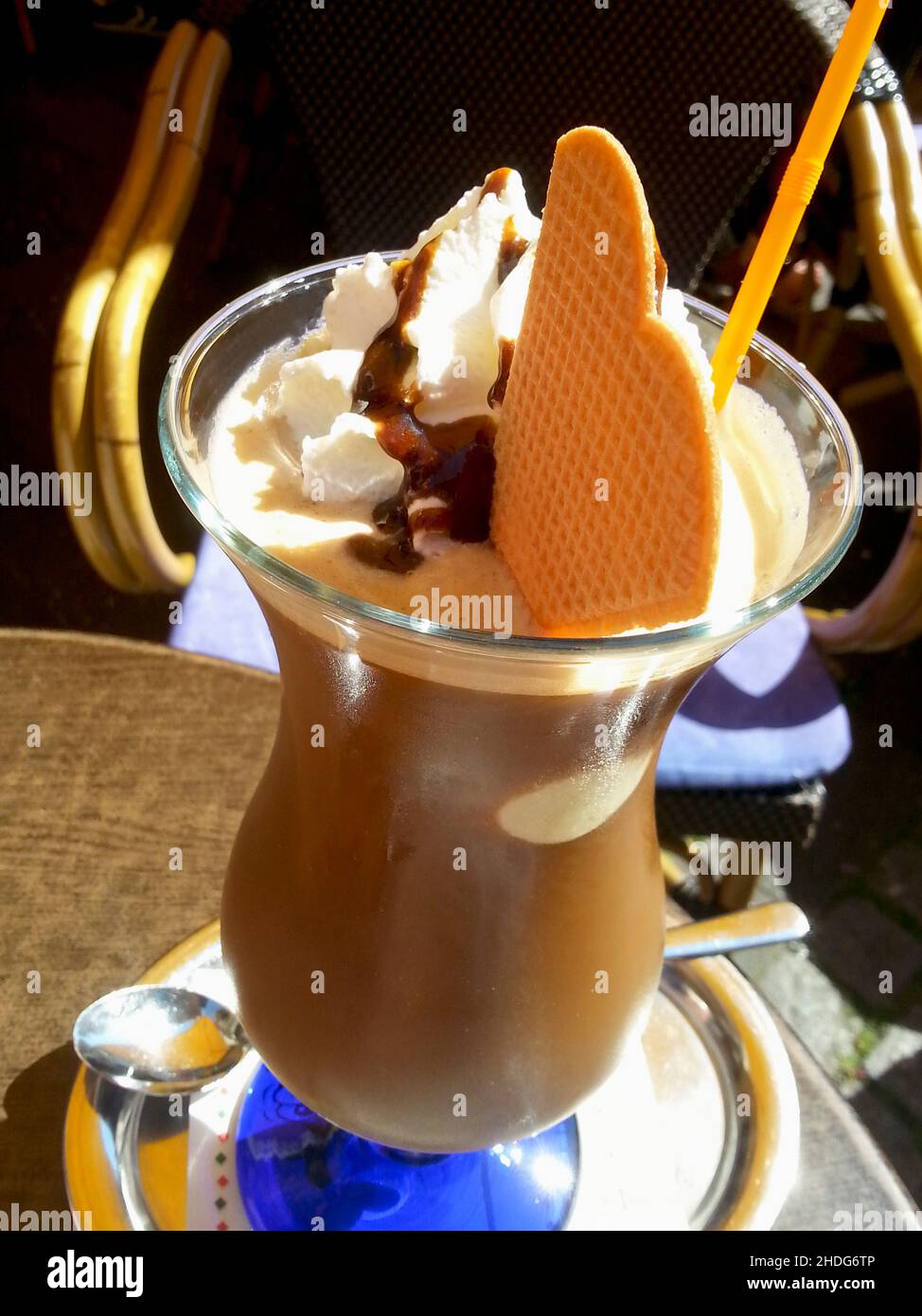 iced coffee, iced coffees Stock Photo - Alamy