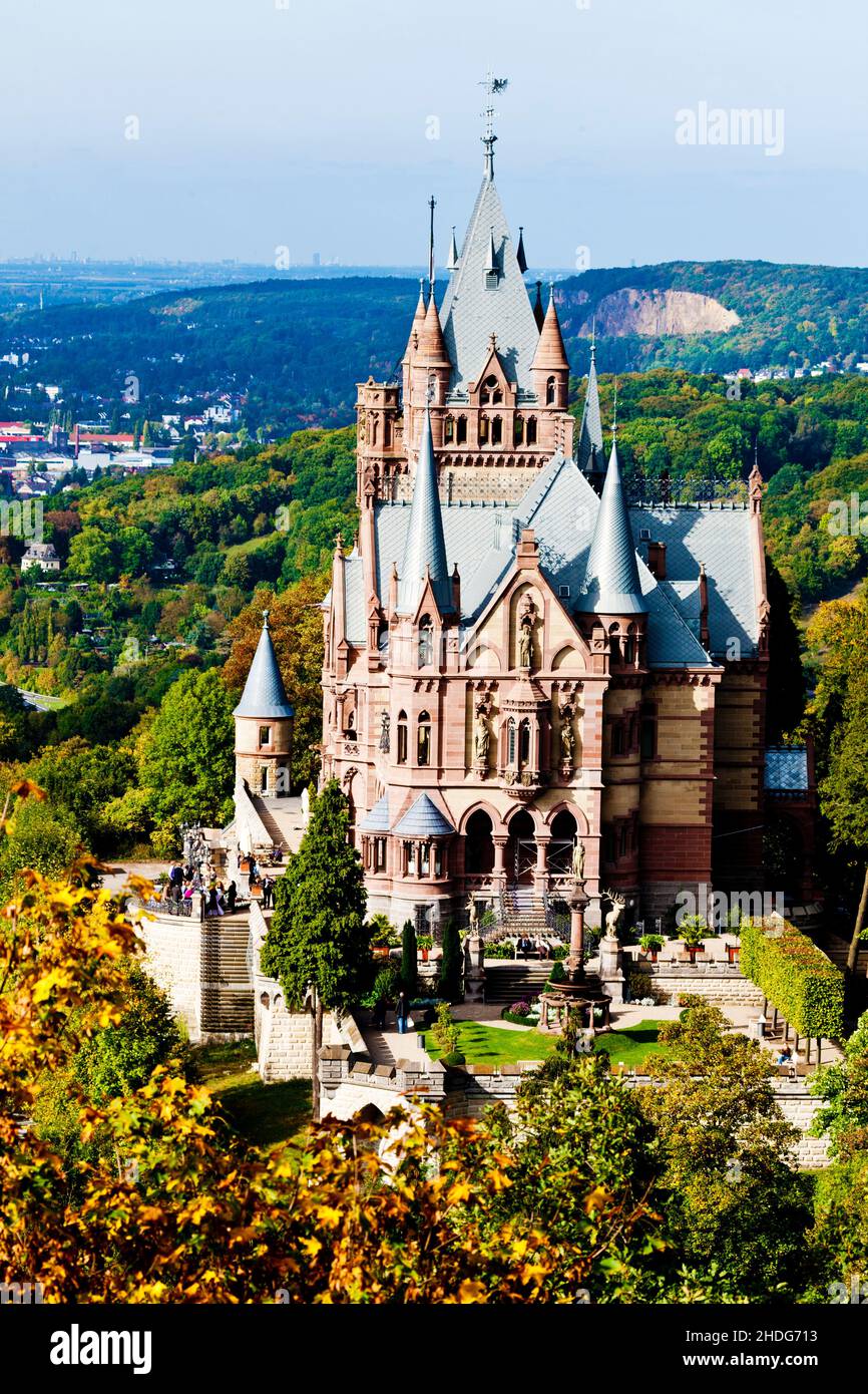 historism, drachenburg castle, historisms Stock Photo - Alamy