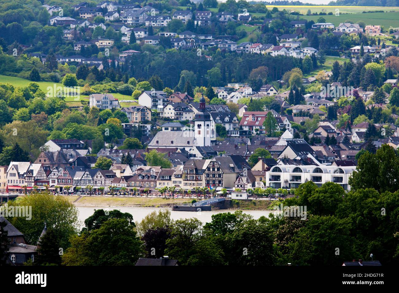 bad breisig, bad breisigs Stock Photo - Alamy