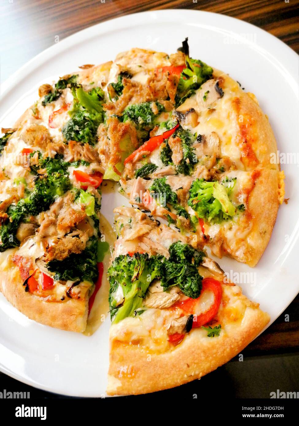 pizza, tuna pizza, pizzas Stock Photo - Alamy