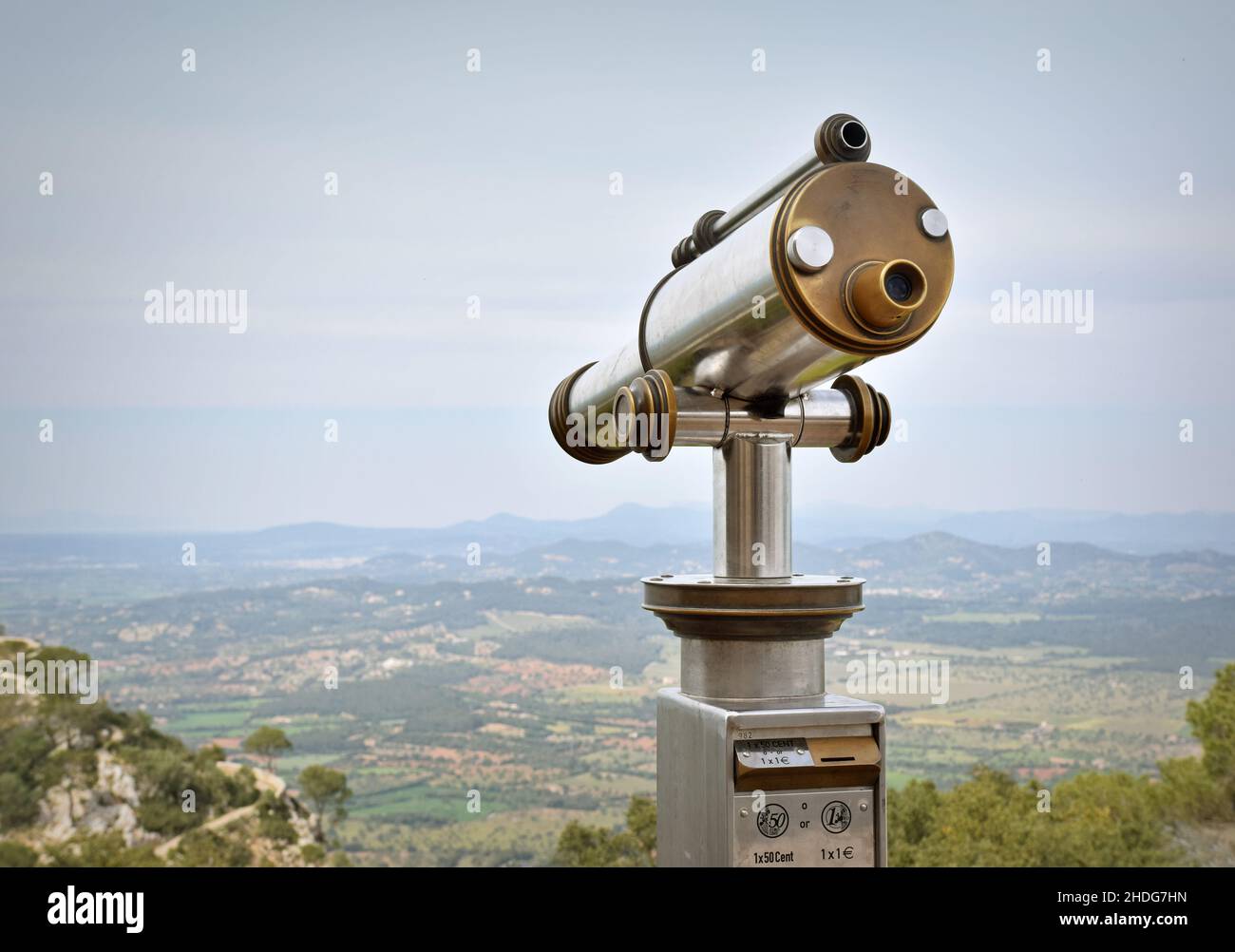 telescope, telescopes, hand-held telescopes Stock Photo - Alamy