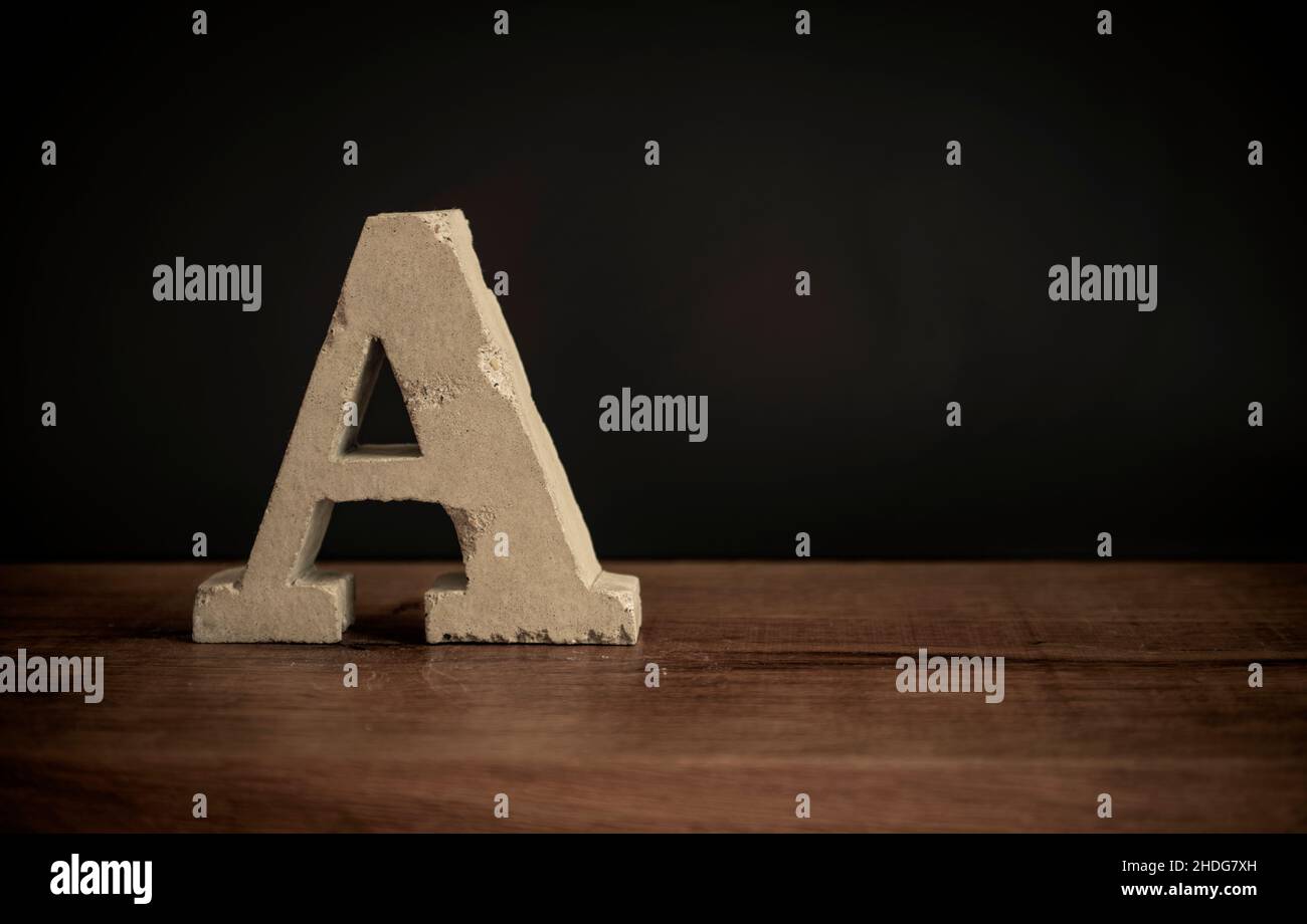 a, letter as Stock Photo - Alamy